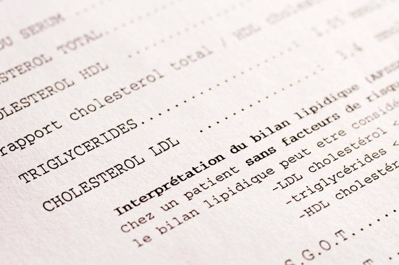 Taux cholestérol : dangereux, normal à 60 ans, total et élevé | Charles.co